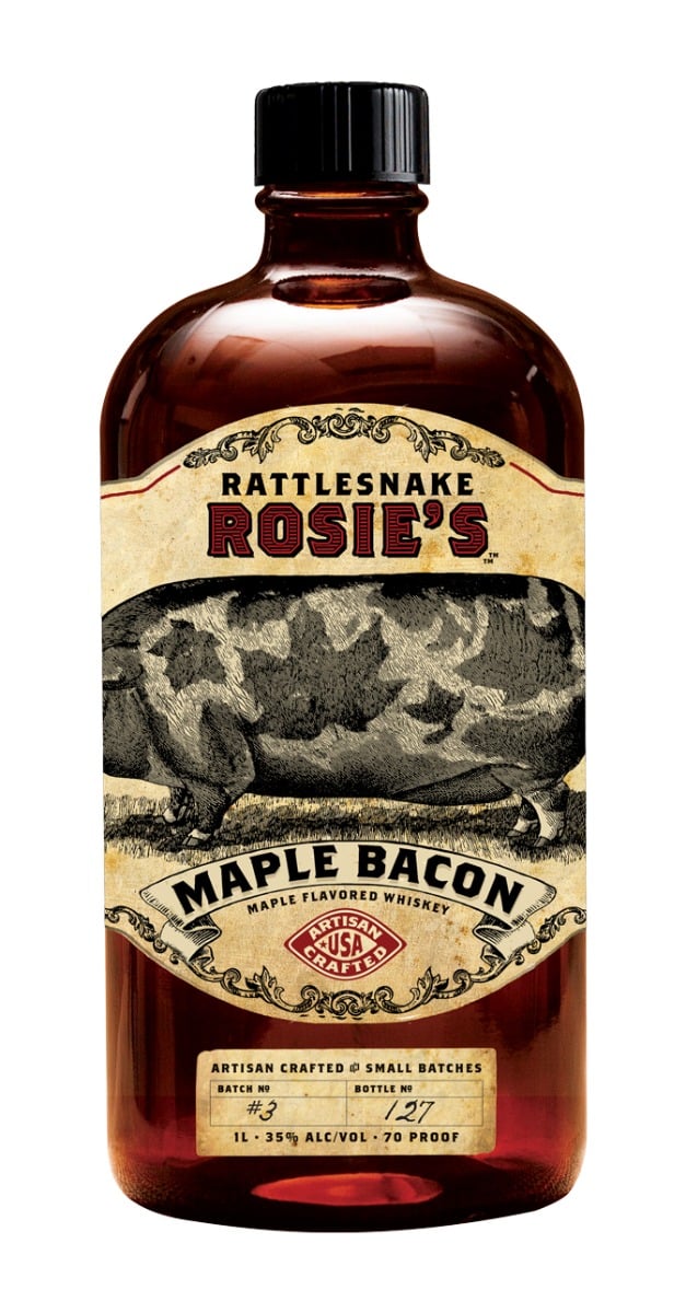 Rattlesnake Rosie's Maple Bacon Bourbon Whiskey