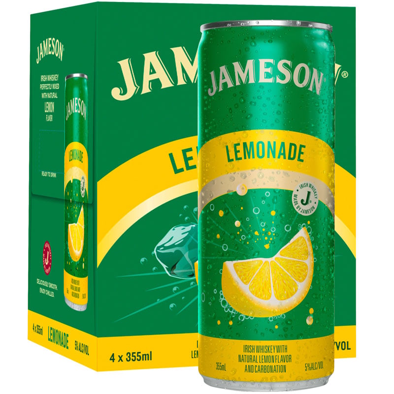 Jameson Lemonade Cocktail 4-Pack