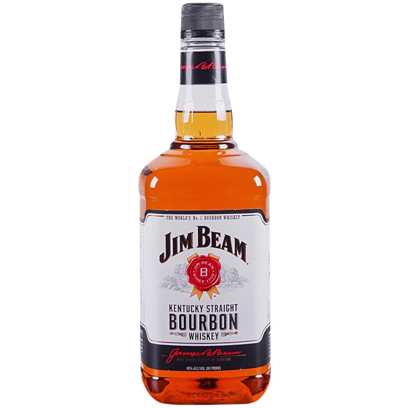 Jim Beam Bourbon Whiskey (1.75L)