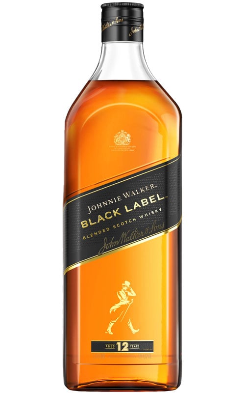 Johnnie Walker Black Label 12 Year Old Blended Scotch Whisky (1.75L)