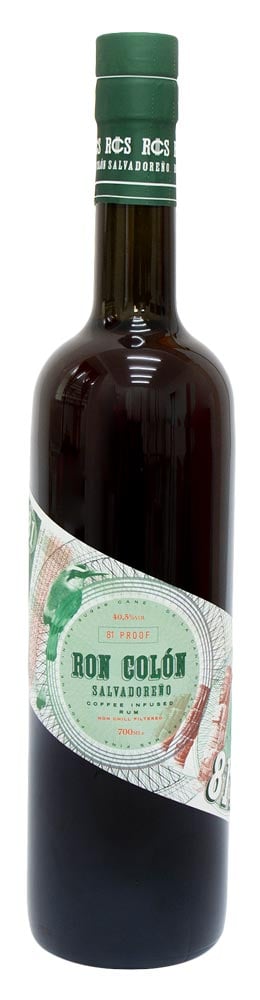 Ron Colón Salvadoreño Coffee Infused Rum Green Label