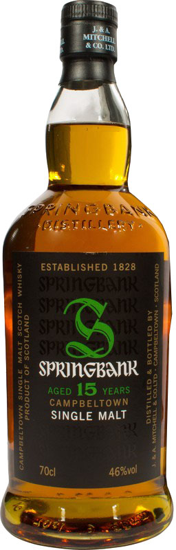 Springbank 15 Year Old Single Malt Scotch Whisky